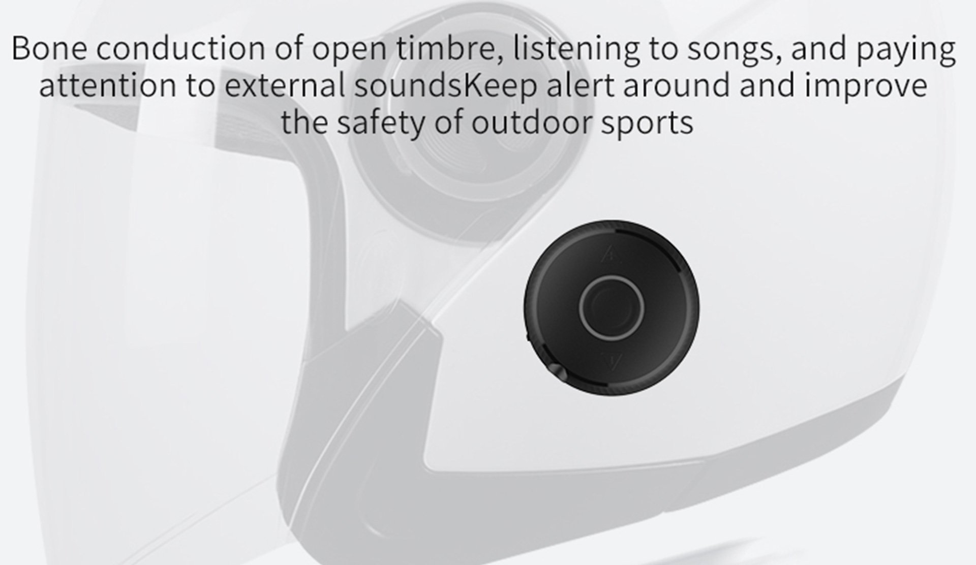 Bone conduction helmet bluetooth headset