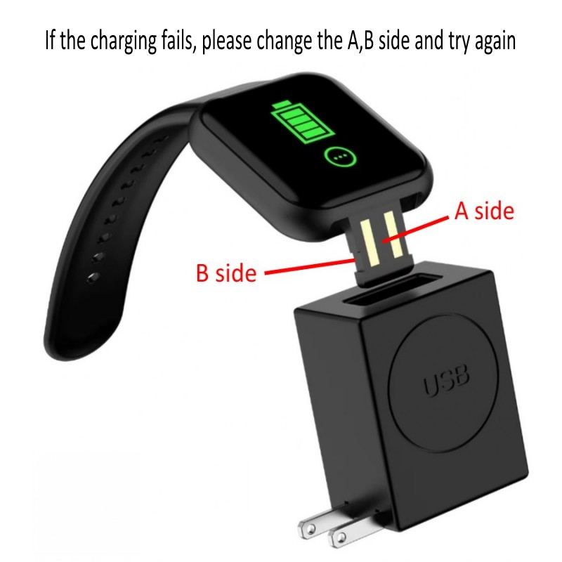 Y68 Smart Watch Bracelet Heart Rate blood Pressure Sports Tracker Smart ...