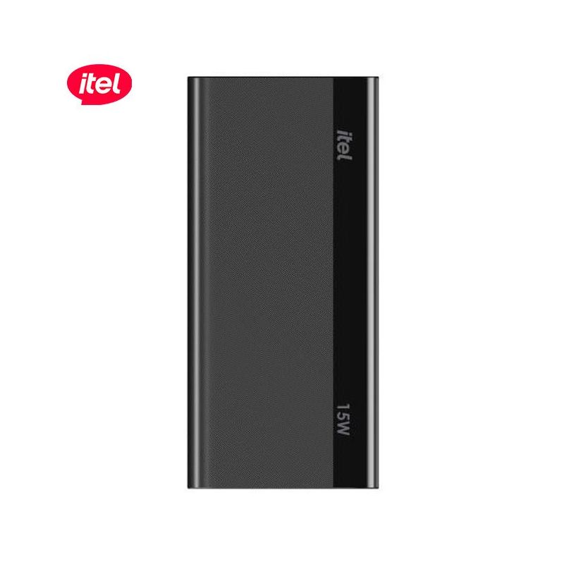 itel PowerLite 20000mAh 15W Fast Charger Type C Mobile Power