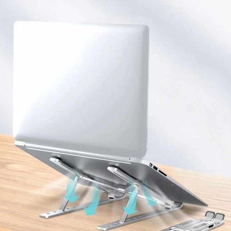 Metal Laptop Stand Adjustable Portable Folding Laptop Holder